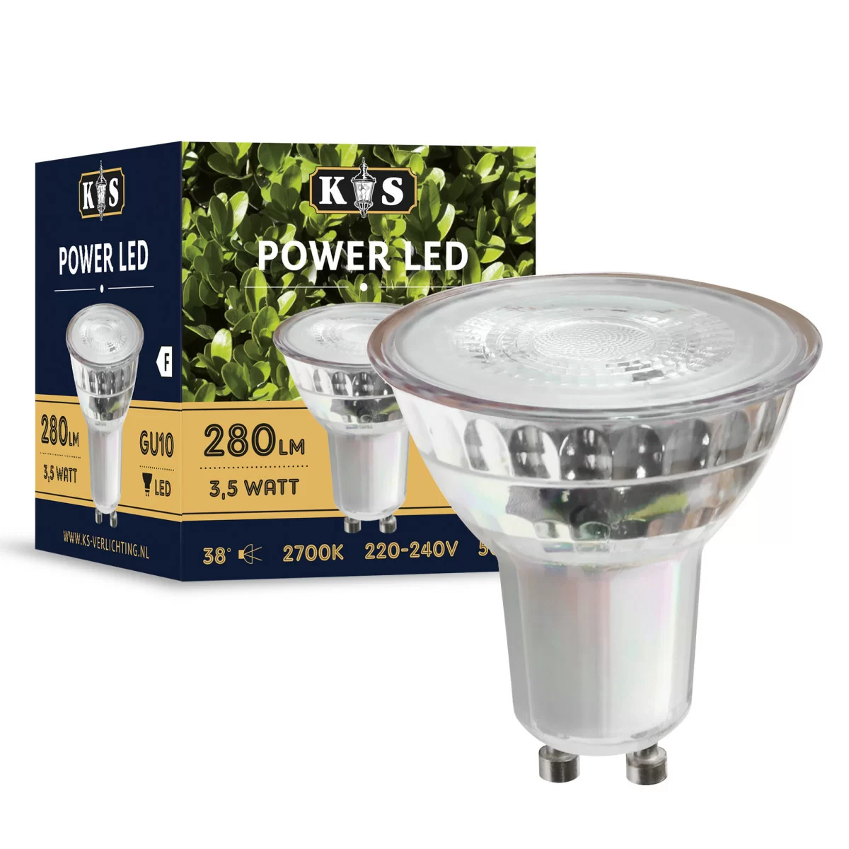 GU10 COB LED 3W